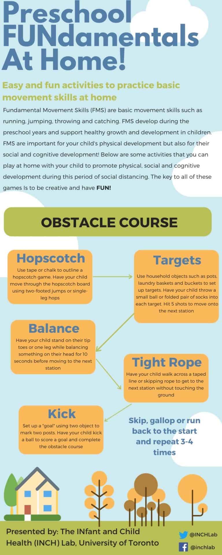 Preschool FUNdamentals at home: Easy and fun activities to practice ...