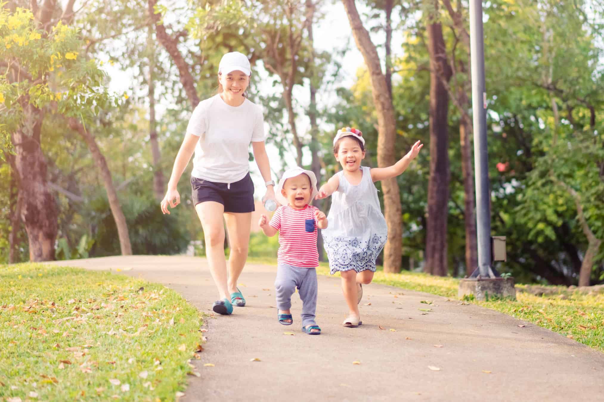 How to get active with your kids when you’re time poor
