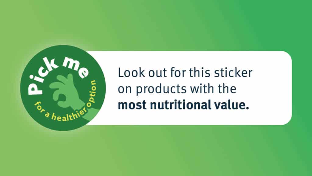 A Better Choice ‘Pick Me’ Food Stickers – how does it work?
