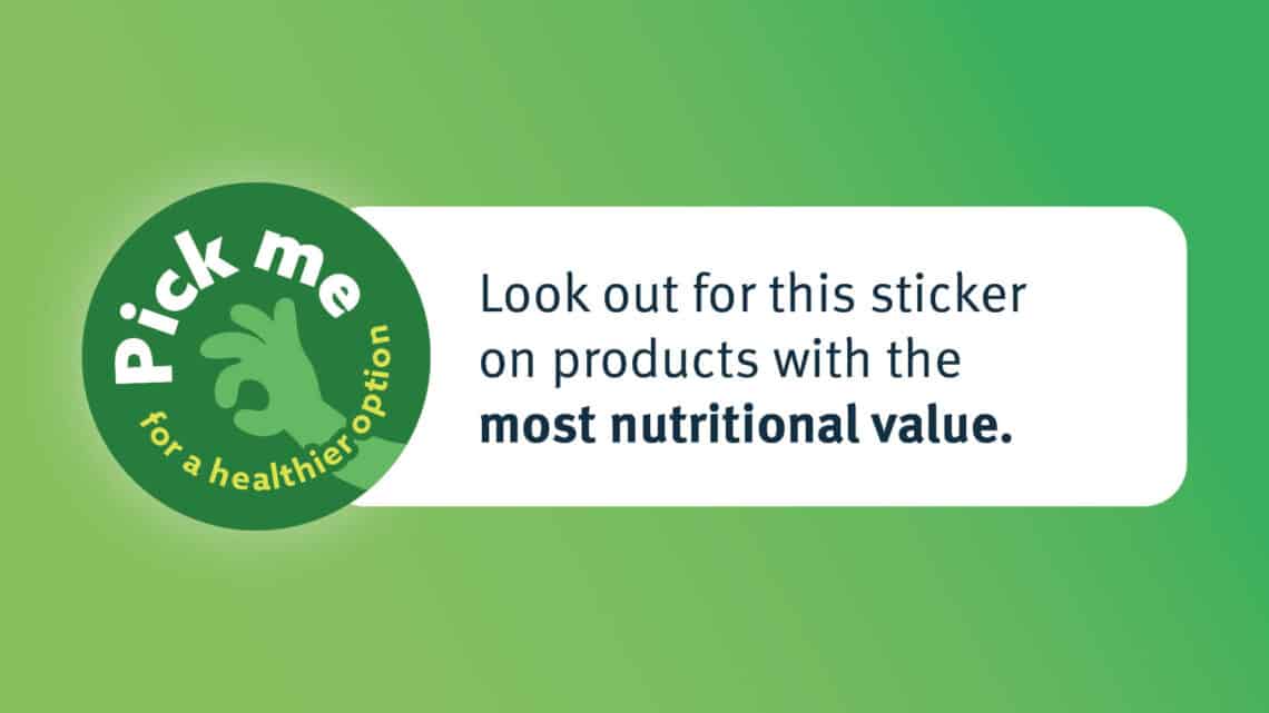 A Better Choice ‘Pick Me’ Food Stickers – how does it work?