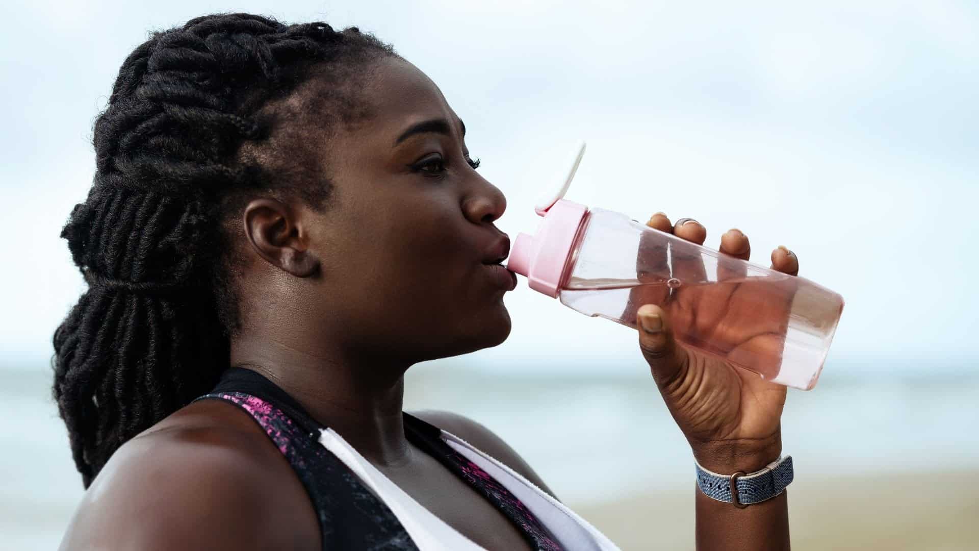 Staying cool in hot weather with food and drink