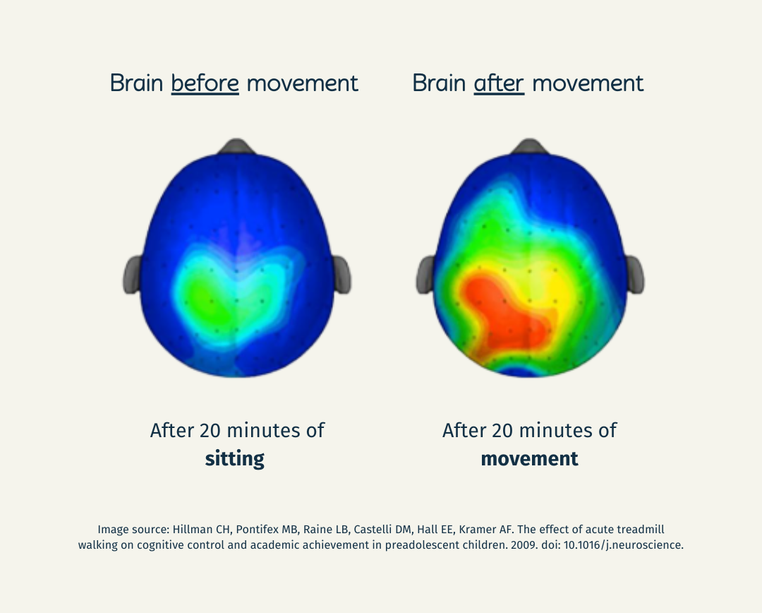 How physical activity benefits your brain